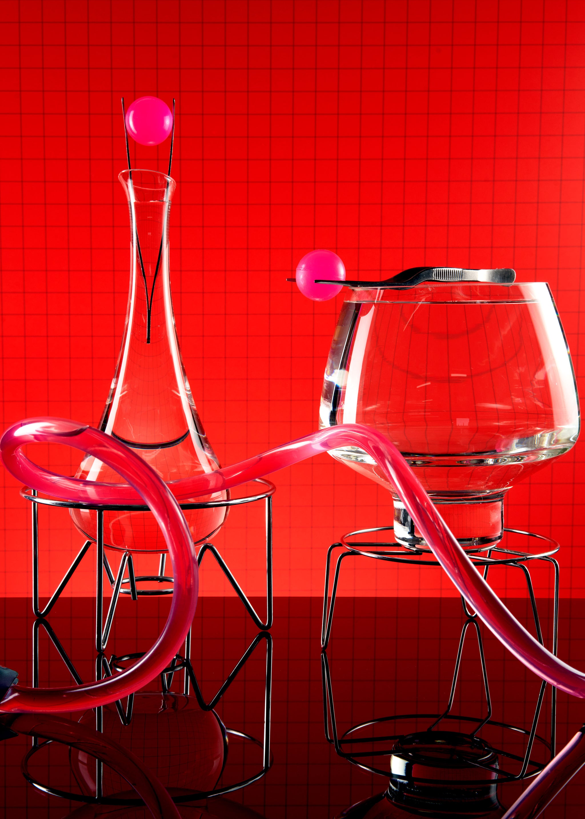 Graphic Grid Vinyl Backdrop for Product & Food Photography – Club Backdrops