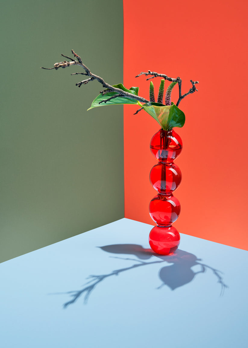 Flat Red Vinyl Backdrop for Product & Food Photography – Club Backdrops