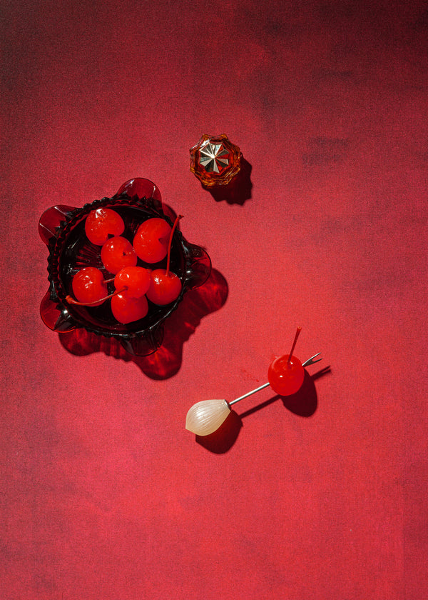 Painted Red Vinyl Backdrop for Product & Food Photography – Club Backdrops