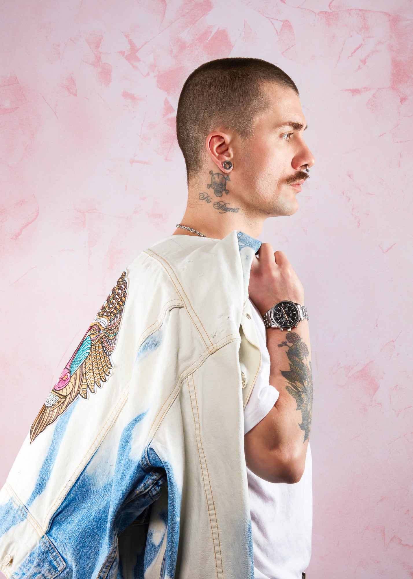 Pink Canvas Fabric Studio Photography Backdrop for Portrait & Video ...